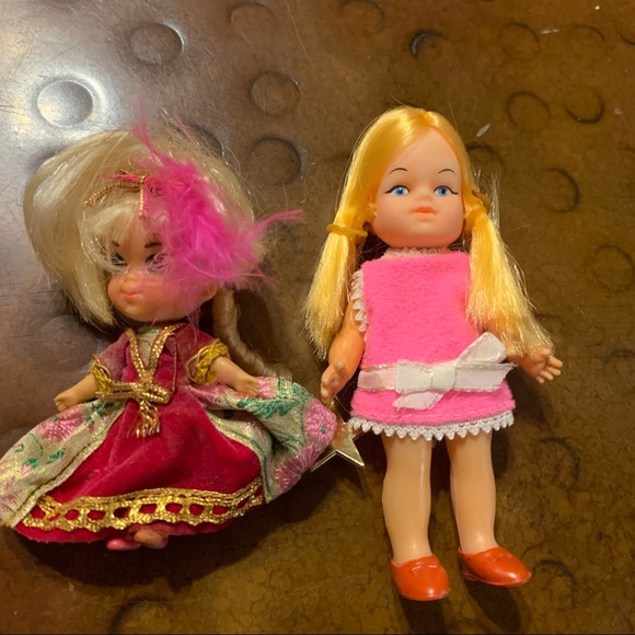 American Vintage | Toys | Vintage Mini Dolls Liddle Kiddle 6s Doll ...